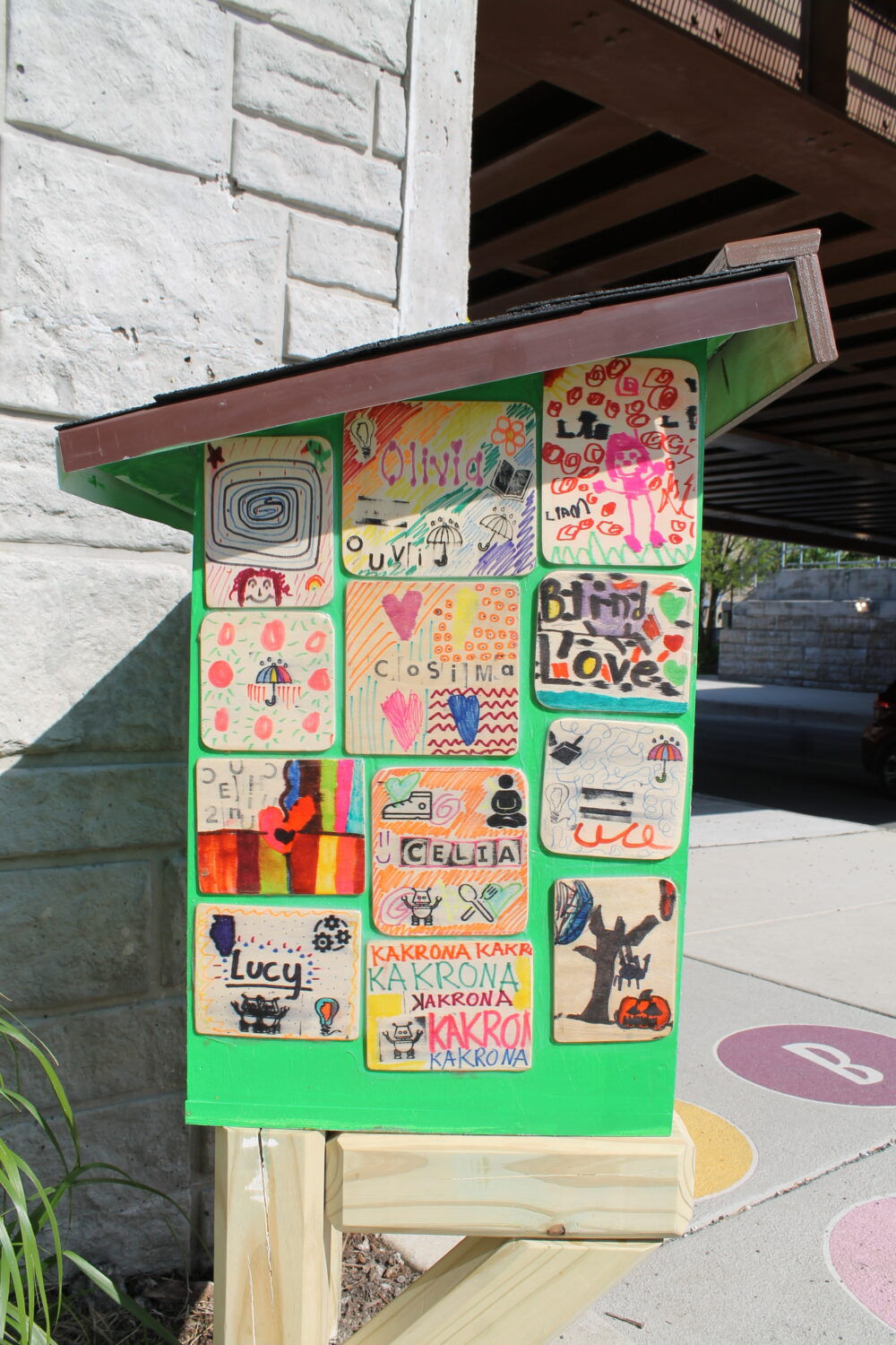 Little Free Library by Bitspace | Ravenswood Sculpture Garden