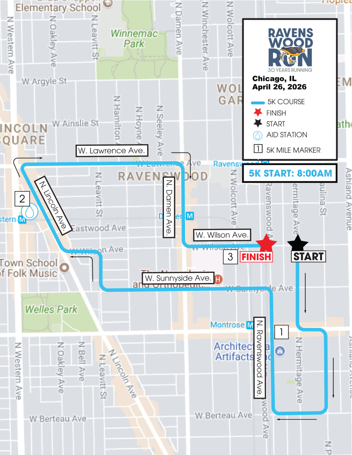 The Ravenswood Run 5K Celebrates 30 Years on April 26 | Greater ...